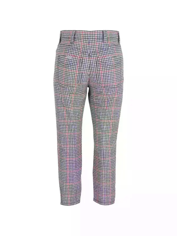 Prada Pied-de-poule Trousers