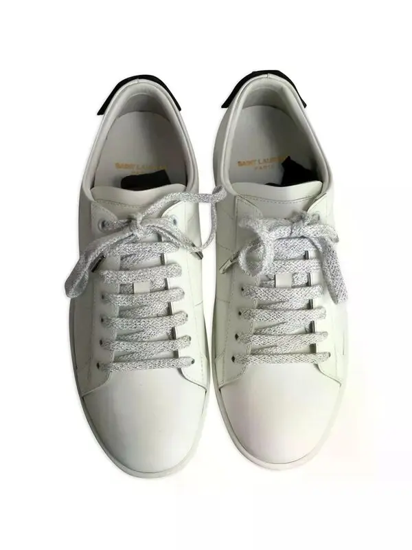 Saint Laurent Leather Sneakers