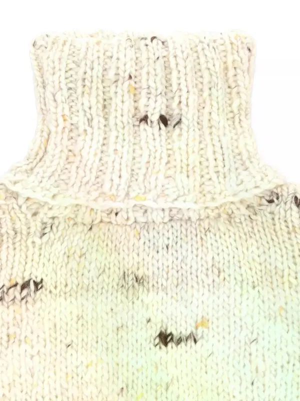 FORTELA Chamturt Turtleneck Sweater - Neutrals