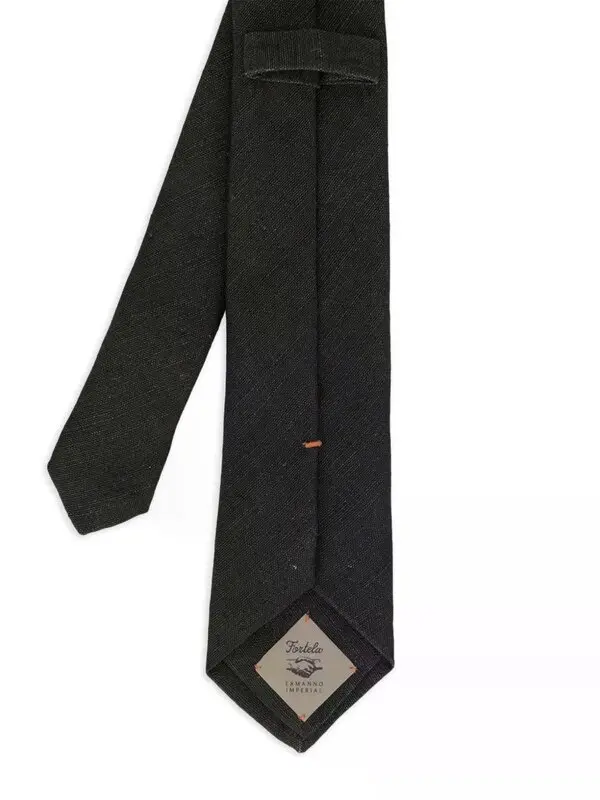 FORTELA X Ermanno Imperial Fellini Tie - Black