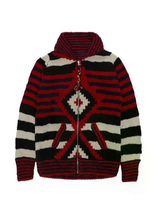 FORTELA Chamula Cardigan - Red