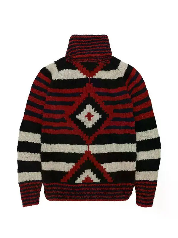 FORTELA Chamula Cardigan - Red