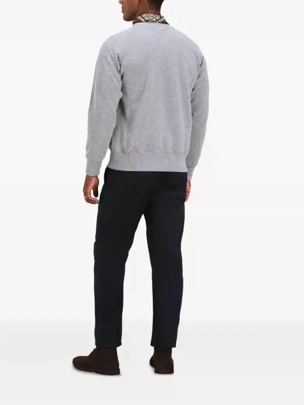 FORTELA Harvard Crew-neck Sweatshirt - Grey