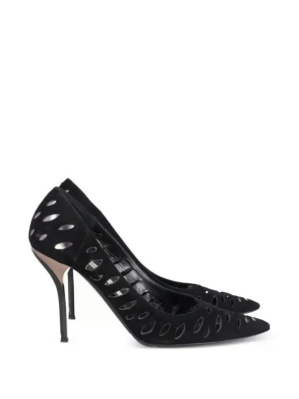 JIMMY CHOO Lasercut Romy Pointed-toe Pumps