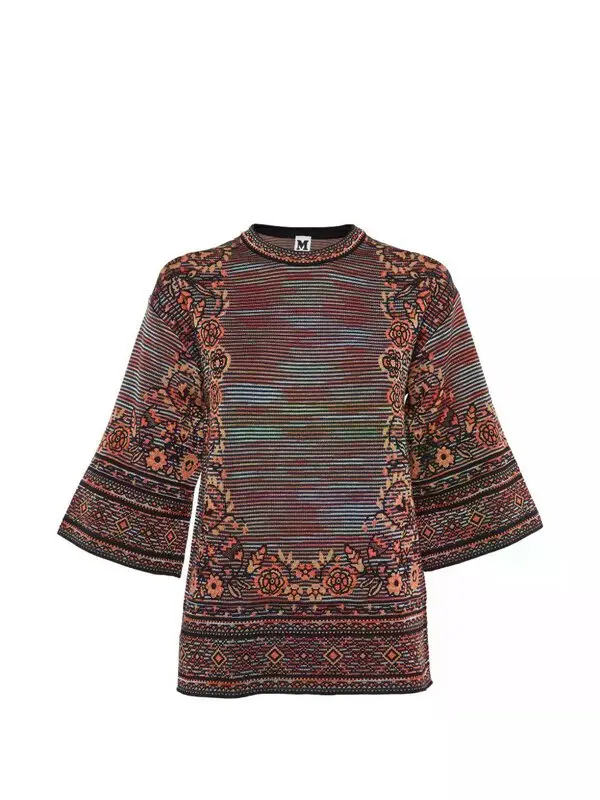 Missoni Floral Striped Top