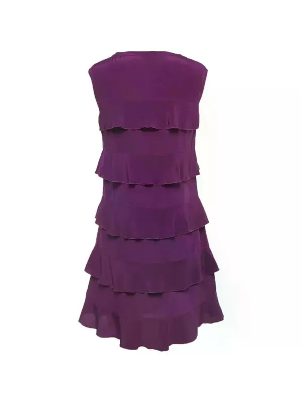 See By Chloé Ruffled Silk Mini Dress