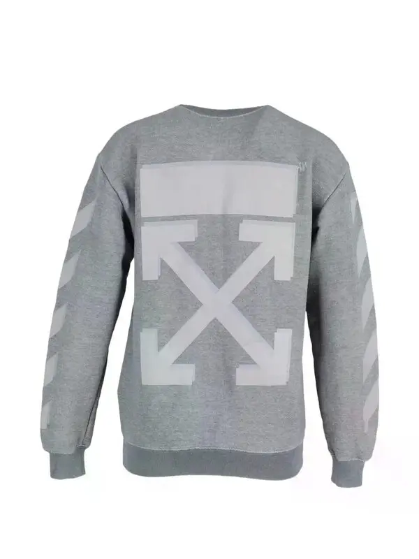 Off-White Arrows Motif Crewneck Sweatshirt