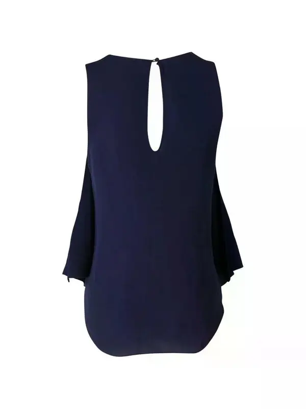 Theory Sleeveless Draped Top