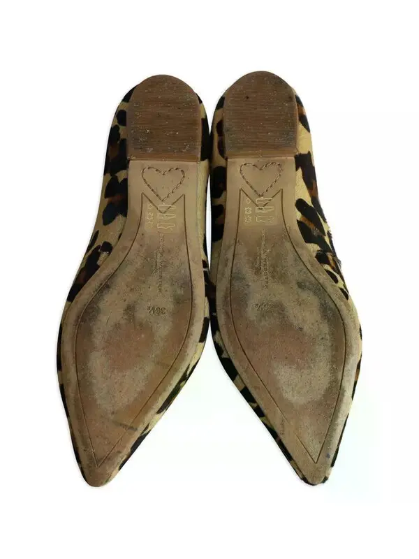 SOPHIA WEBSTER Bibi Butterfly-detail Ballet Flats - Neutrals