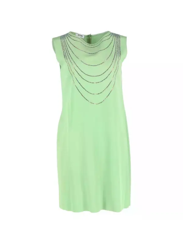 Moschino Embellished Mini Dress
