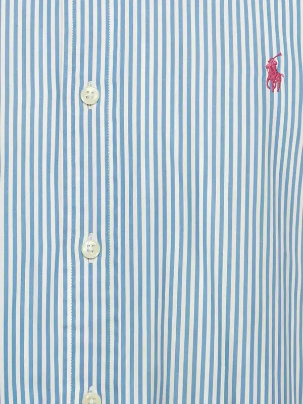 Polo Ralph Lauren Cotton Striped Shirt - Blue