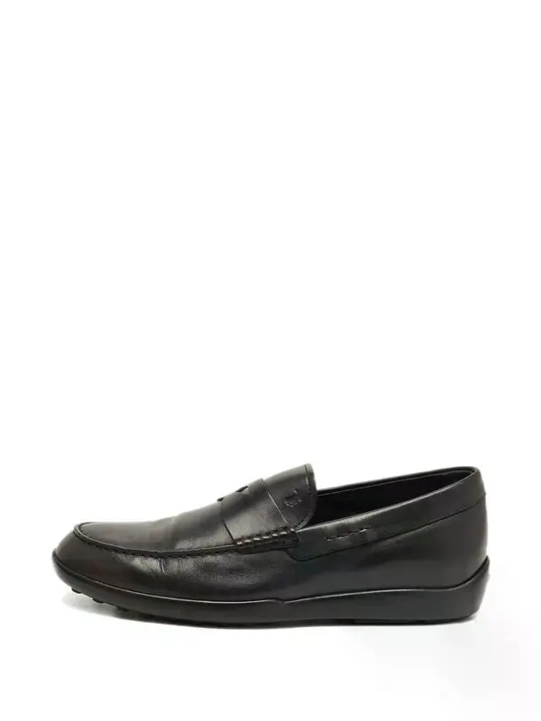 TOD'S Leather Slip-on Loafers