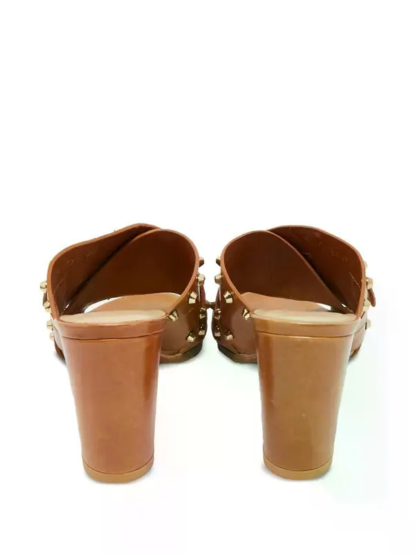 STUART WEITZMAN Studded Buckle Sandals