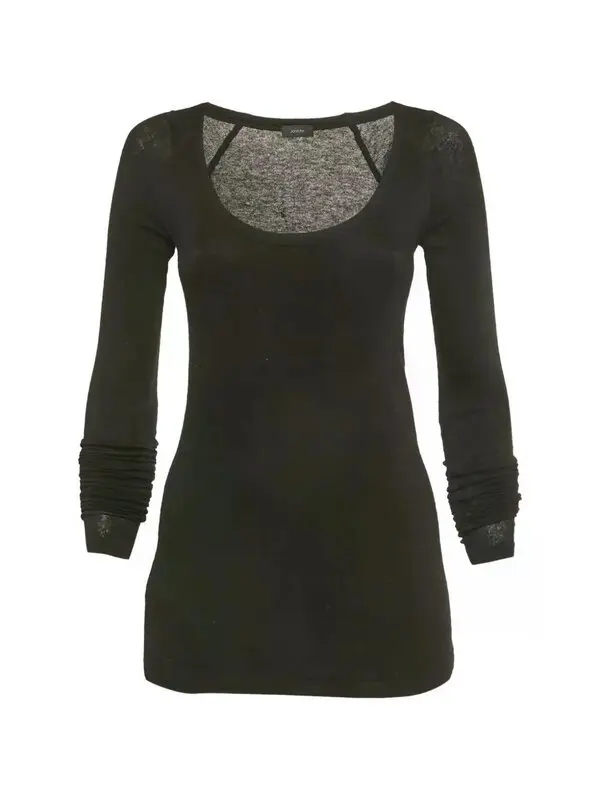JOSEPH Ruched-sleeve Top