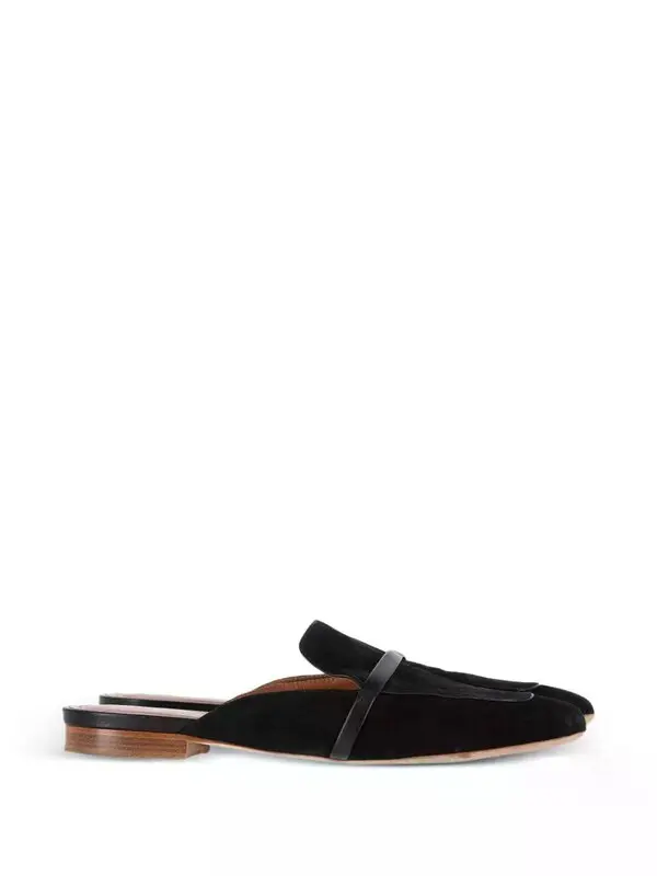 MALONE SOULIERS Suede Flat Mules