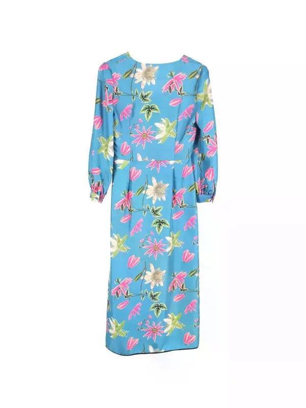 Iris & Ink Floral-print Midi Dress