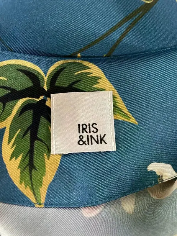 Iris & Ink Floral-print Midi Dress