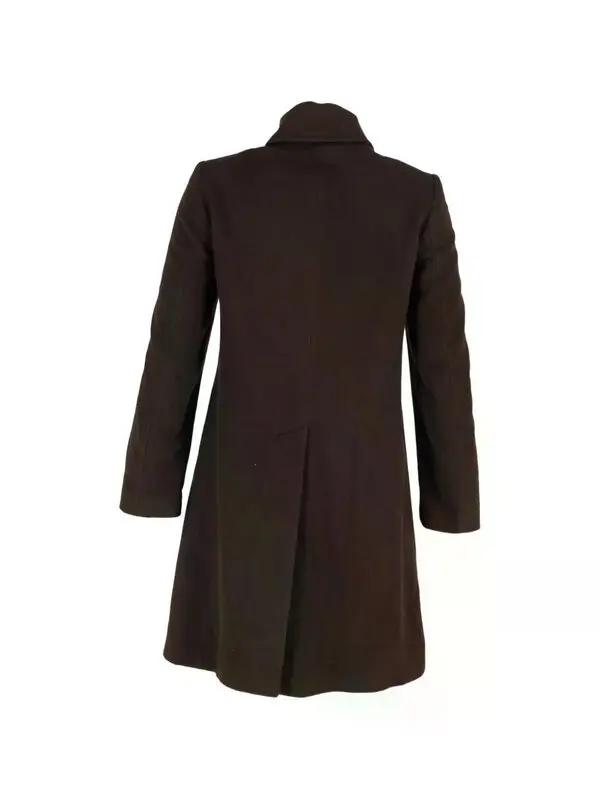 Burberry Collared Suede Coat