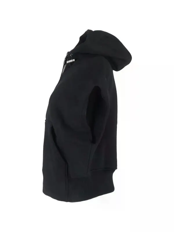 Givenchy Half-zip Short-sleeve Hoodie