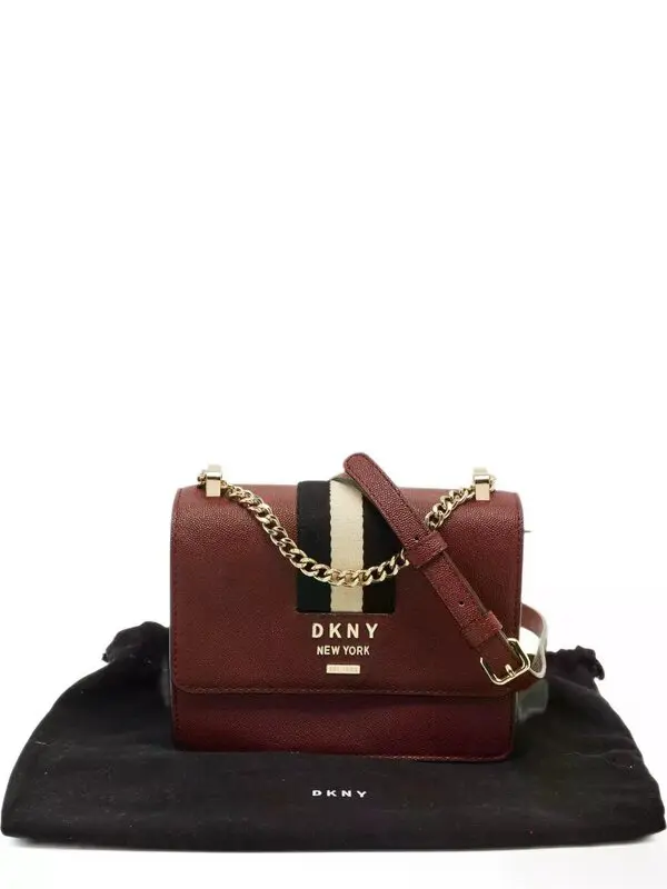 Dkny Liza Leather Mini Bag - Red