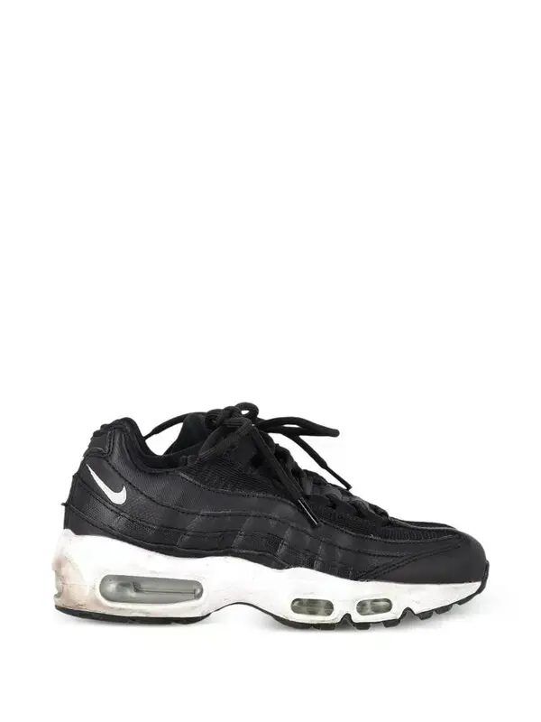 Nike Air Max 95 Lace-up Sneakers - Black