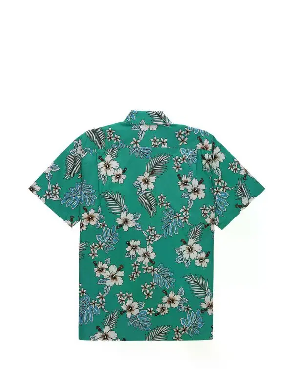FORTELA Tropical-print Short-sleeve Shirt