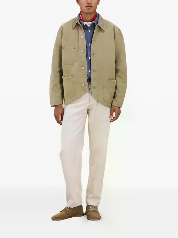 FORTELA Trading Jacket With Corduroy Collar