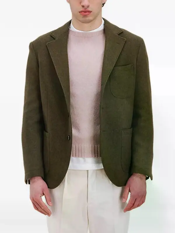 FORTELA Alfonso Single-breasted Wool Blazer