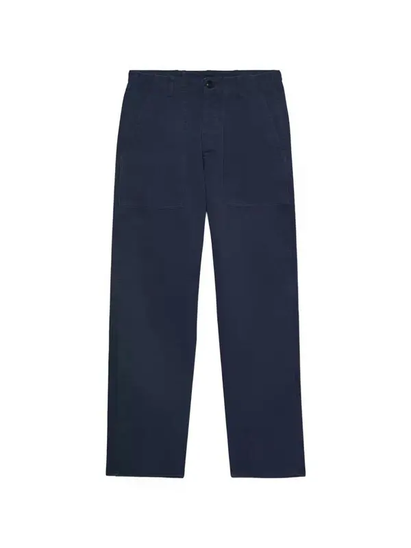 FORTELA Patch-pocket Trousers - Blue