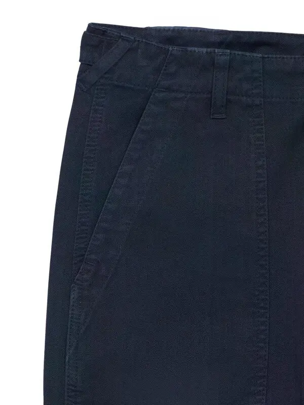 FORTELA Patch-pocket Trousers - Blue