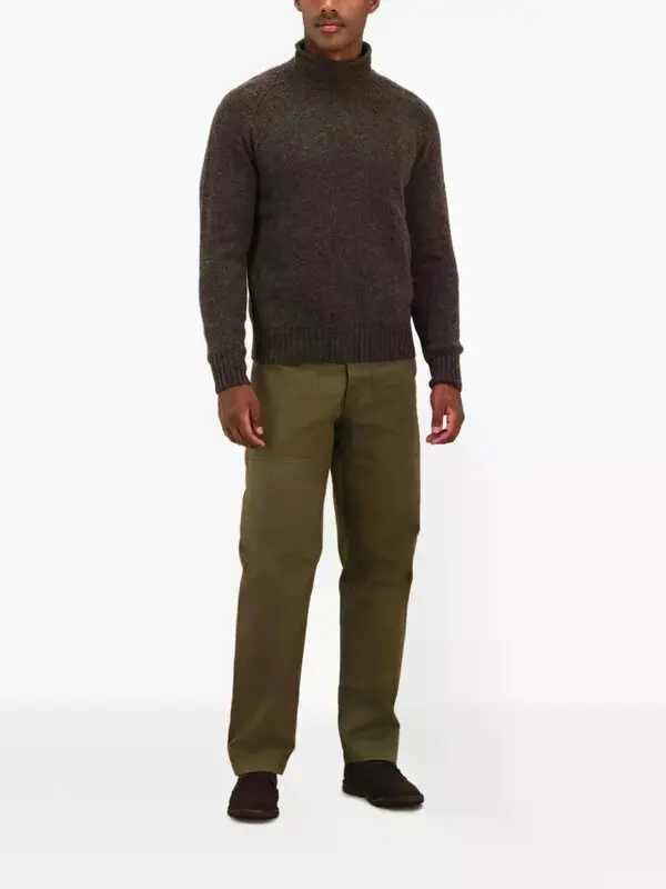 FORTELA Roll Neck Stitched Sweater