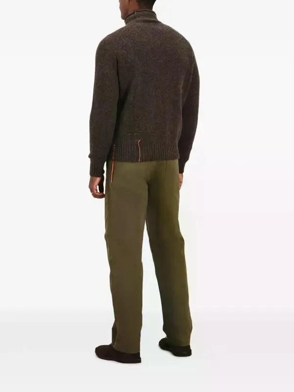 FORTELA Roll Neck Stitched Sweater