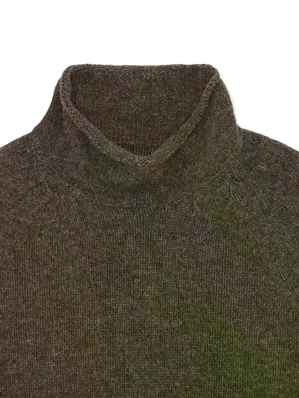 FORTELA Roll Neck Stitched Sweater