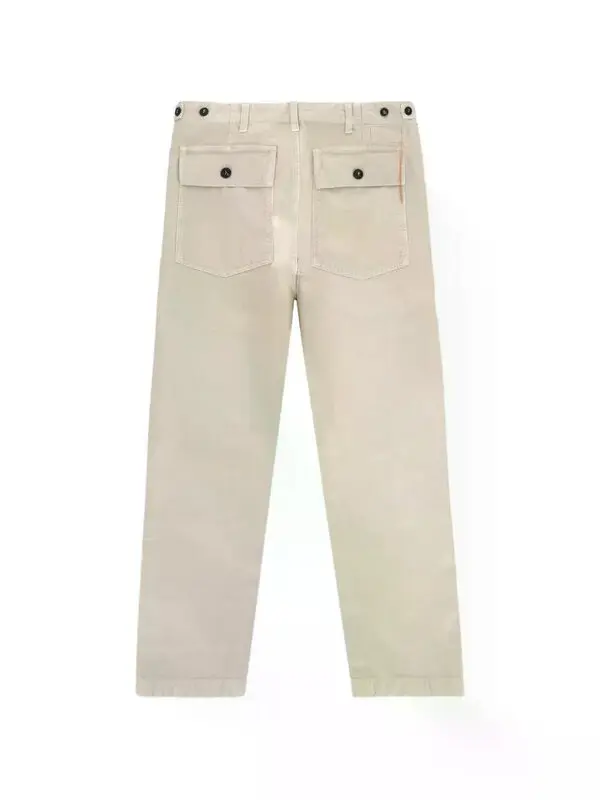 FORTELA Patch Pocket Trousers - Neutrals