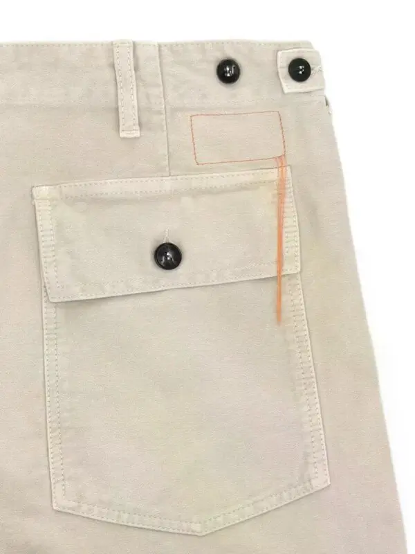 FORTELA Patch Pocket Trousers - Neutrals