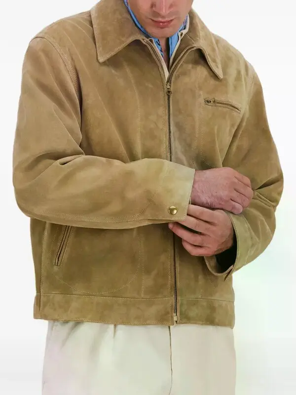 FORTELA Rhode Suede Leather Jacket