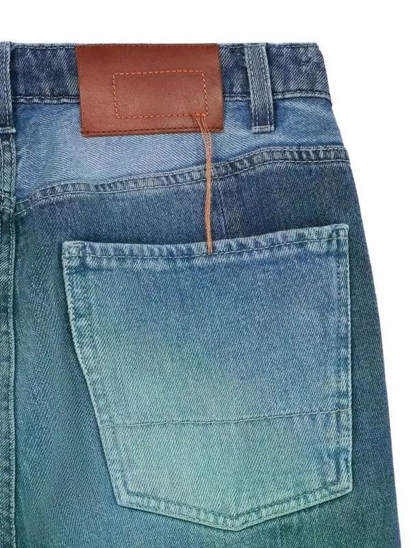 FORTELA Patchwork Flared Jeans