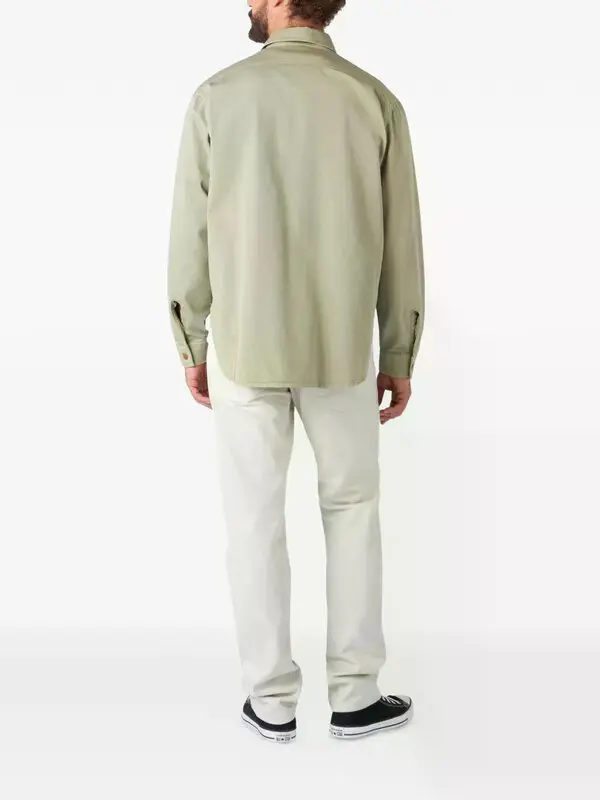 FORTELA Cpo Buttoned Shirt - Green