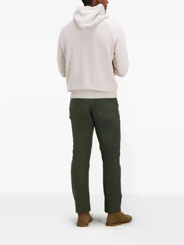 FORTELA Five-pocket Corduroy Trousers - Green