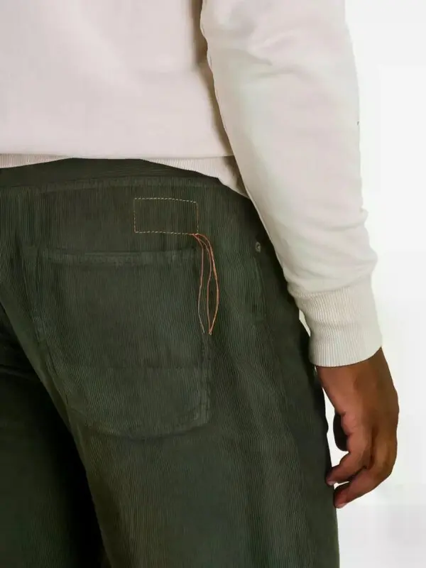 FORTELA Five-pocket Corduroy Trousers - Green