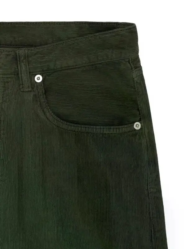 FORTELA Five-pocket Corduroy Trousers - Green