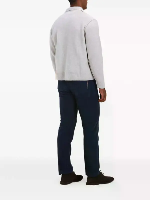FORTELA 965 John Corduroy Five-pocket Trousers - Blue