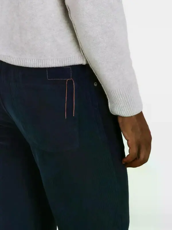 FORTELA 965 John Corduroy Five-pocket Trousers - Blue
