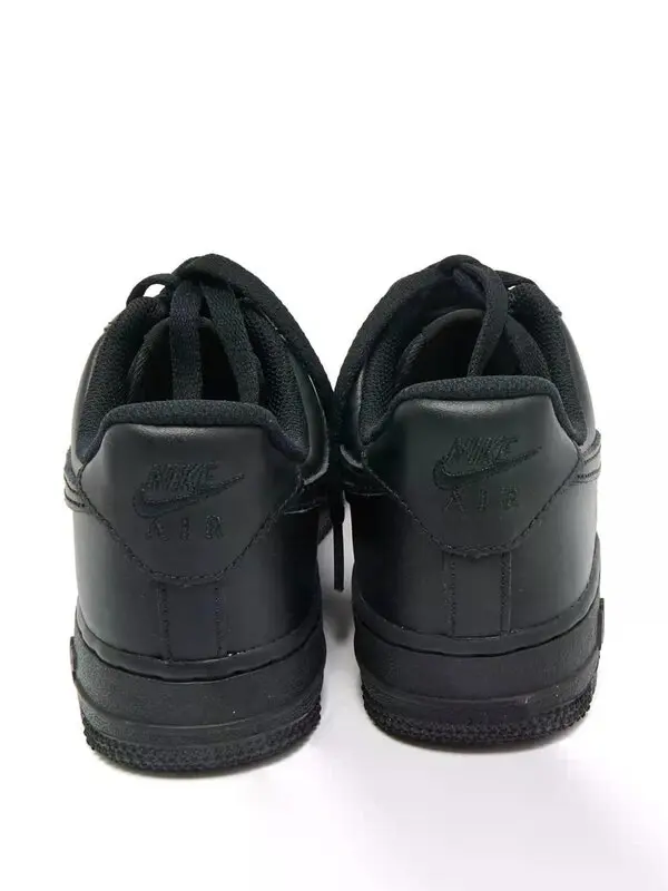 Nike Air Force 1 Leather Sneakers - Black