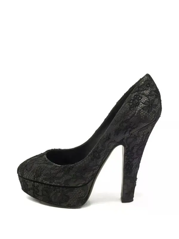 Dolce & Gabbana Platform Mesh Pumps