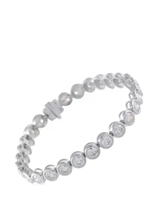 LB EXCLUSIVE 18k White Gold 9.0 Carat Diamond Bracelet - Silver