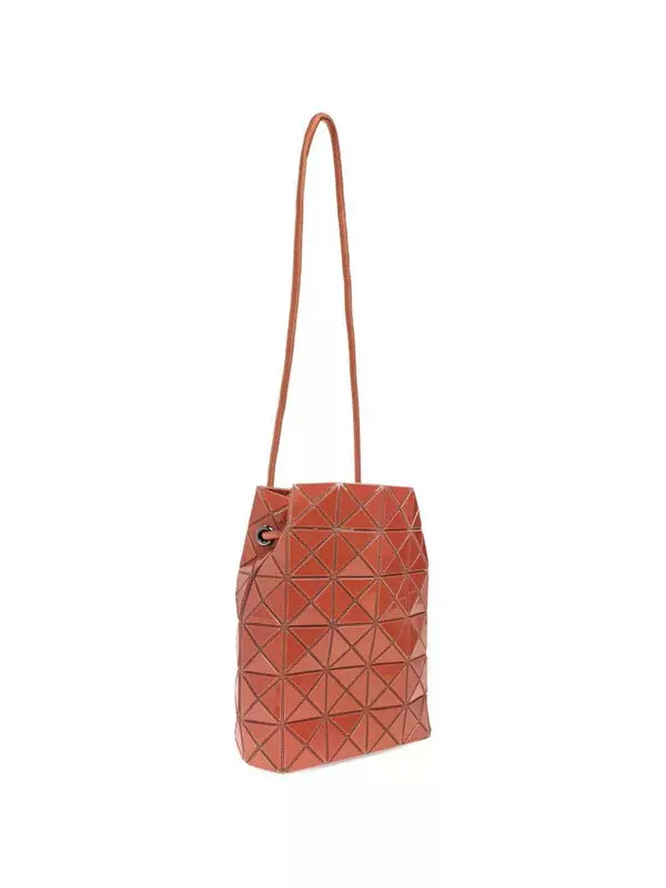 Issey Miyake Geometric Pattern Drawstring Bucket Bag