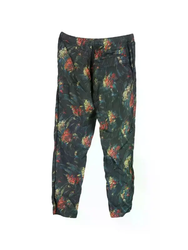 Dries Van Noten Floral-print Drawstring Trousers