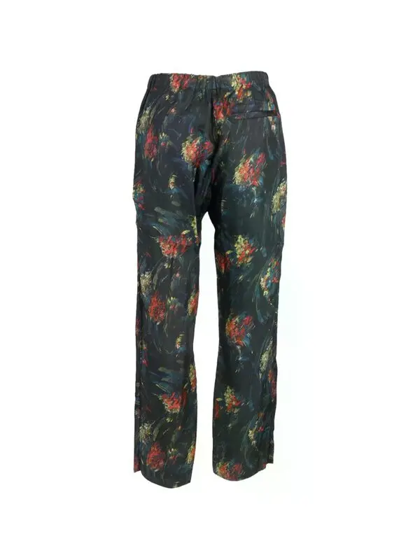 Dries Van Noten Floral-print Drawstring Trousers
