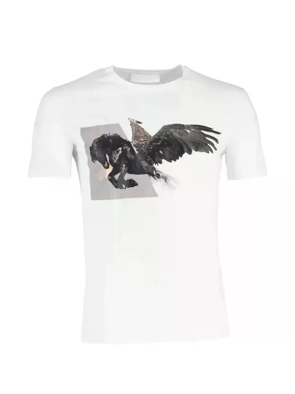 Neil Barrett Pegasus-graphic T-shirt